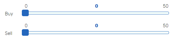 Use Case 6. The modification of slider colors