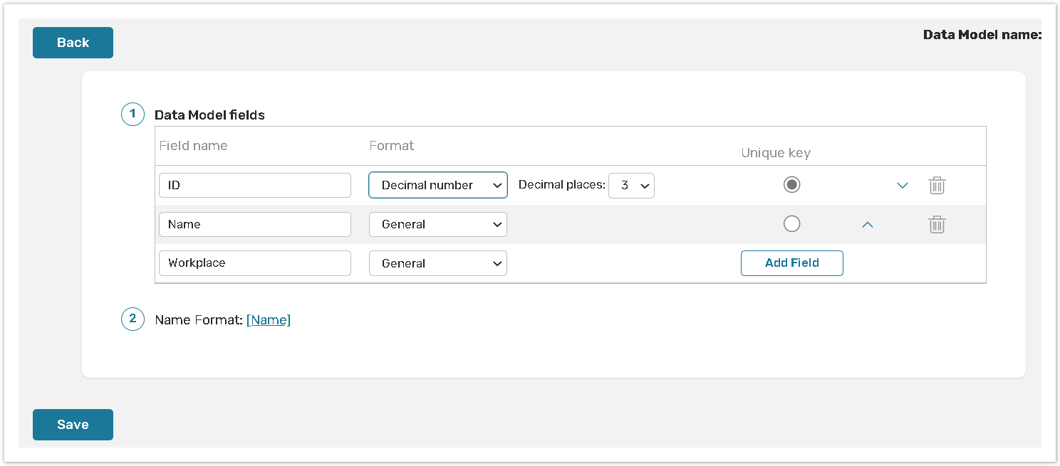 How to use Data Models